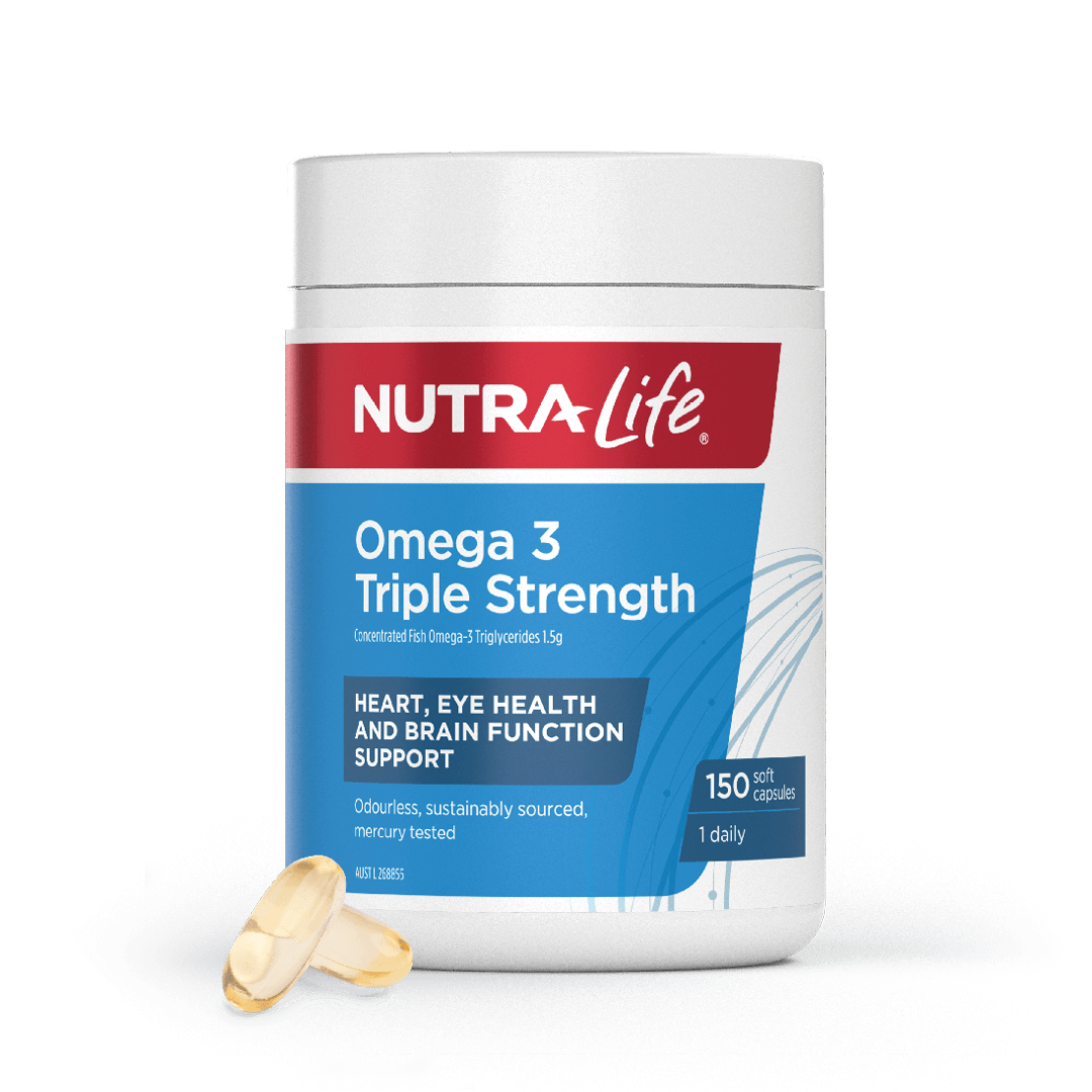 Omega 3 Triple Strength – Nutra-Life AU