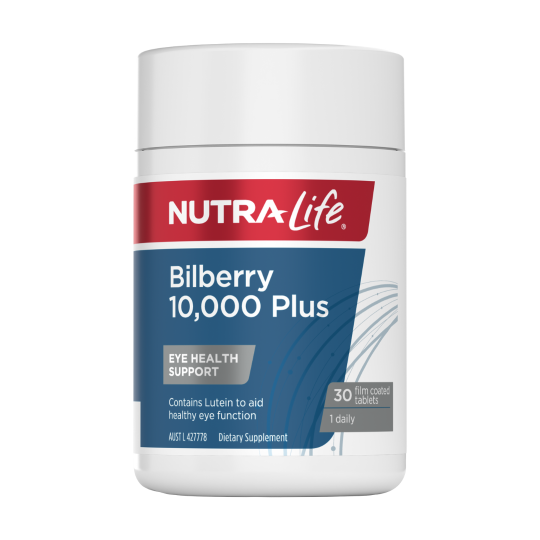 Bilberry 10,000 Plus – Nutra-Life AU