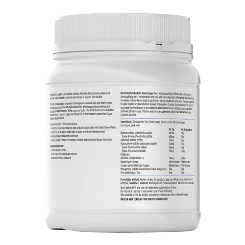 Joint Formula + MSM Lemon Powder | Nutra-Life – Nutra-Life AU