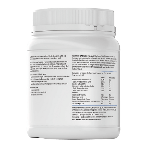 Joint Formula + MSM Lemon Powder | Nutra-Life – Nutra-Life AU