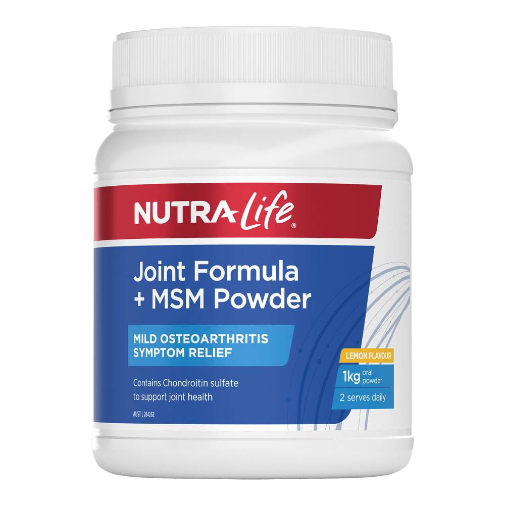 Joint Formula + MSM Lemon Powder | Nutra-Life – Nutra-Life AU
