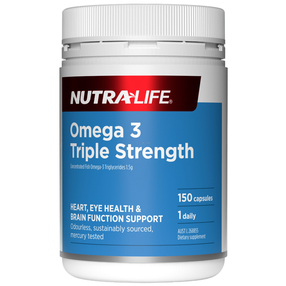 Omega 3 Triple Strength – Nutra-Life