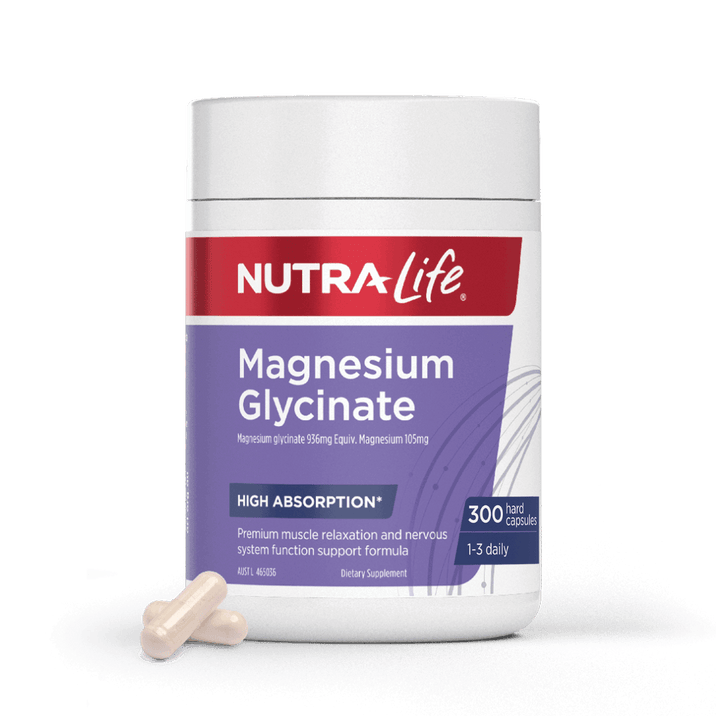 Magnesium Glycinate Capsules – Nutra-Life AU