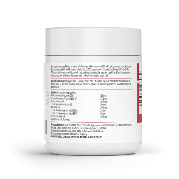 CO-Q-MAX 150mg | Heart Health | Nutra-Life – Nutra-Life AU